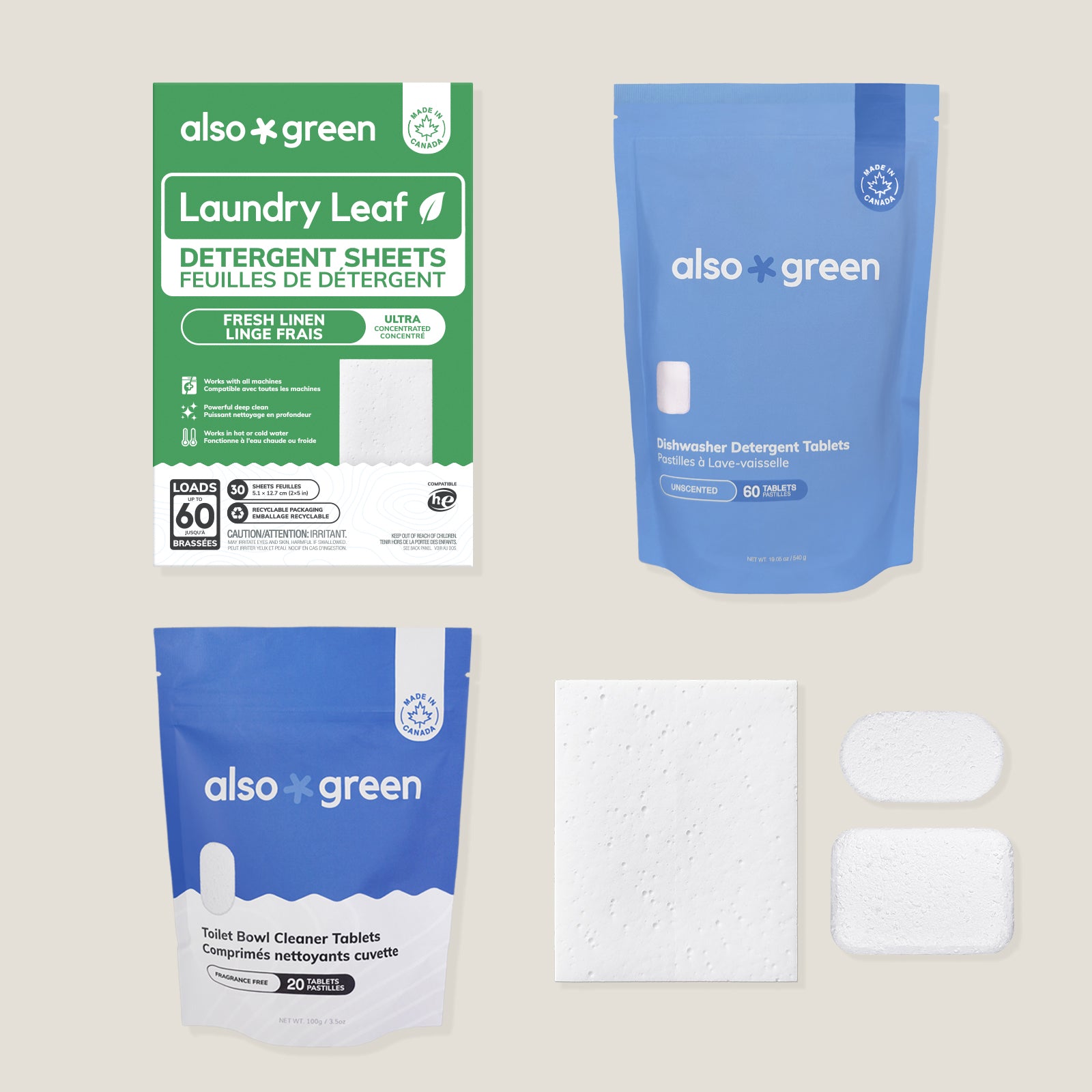 Cleaning Trio – Also Green