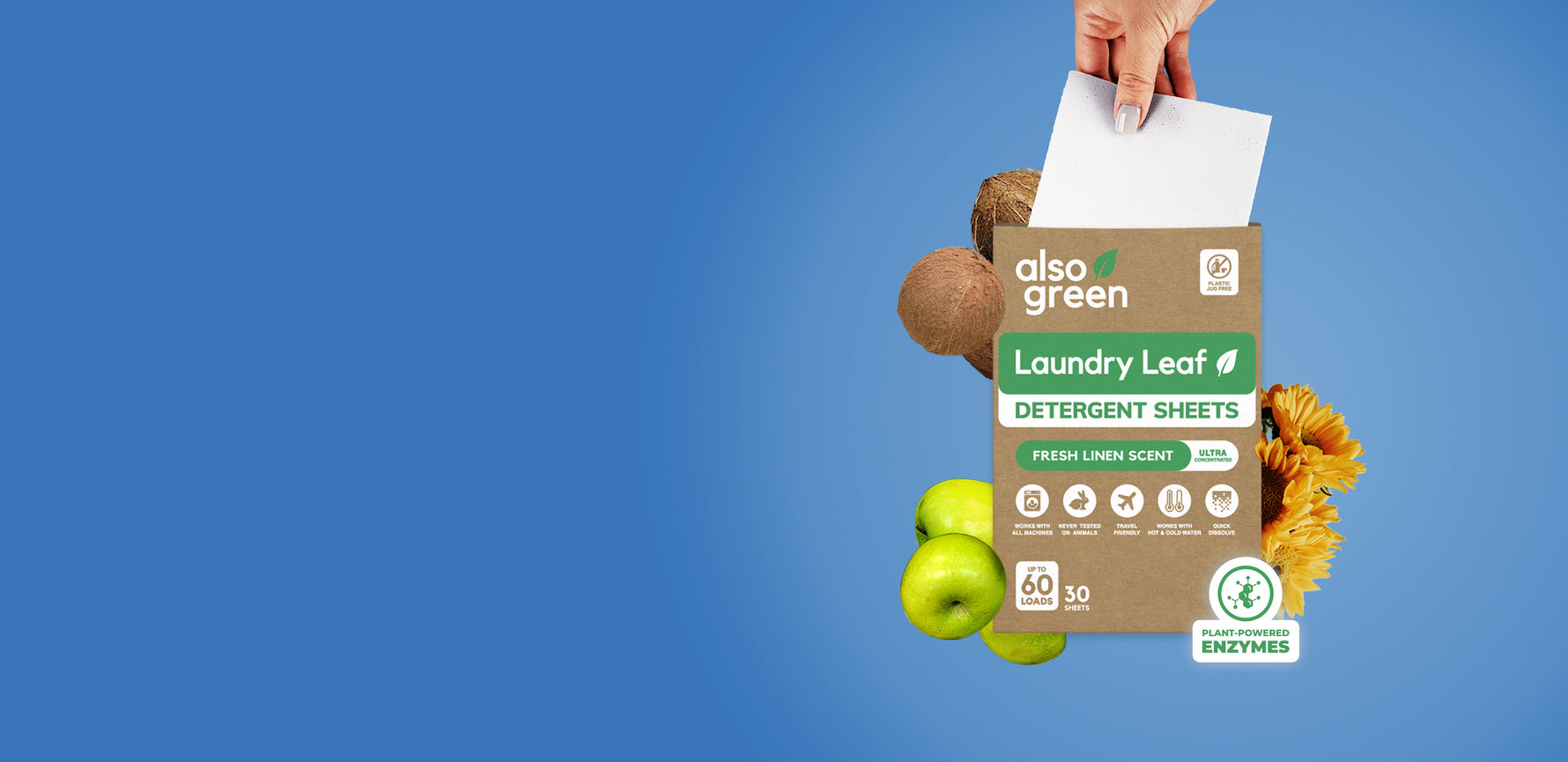 Laundry Leaf Detergent Sheets – Also Green