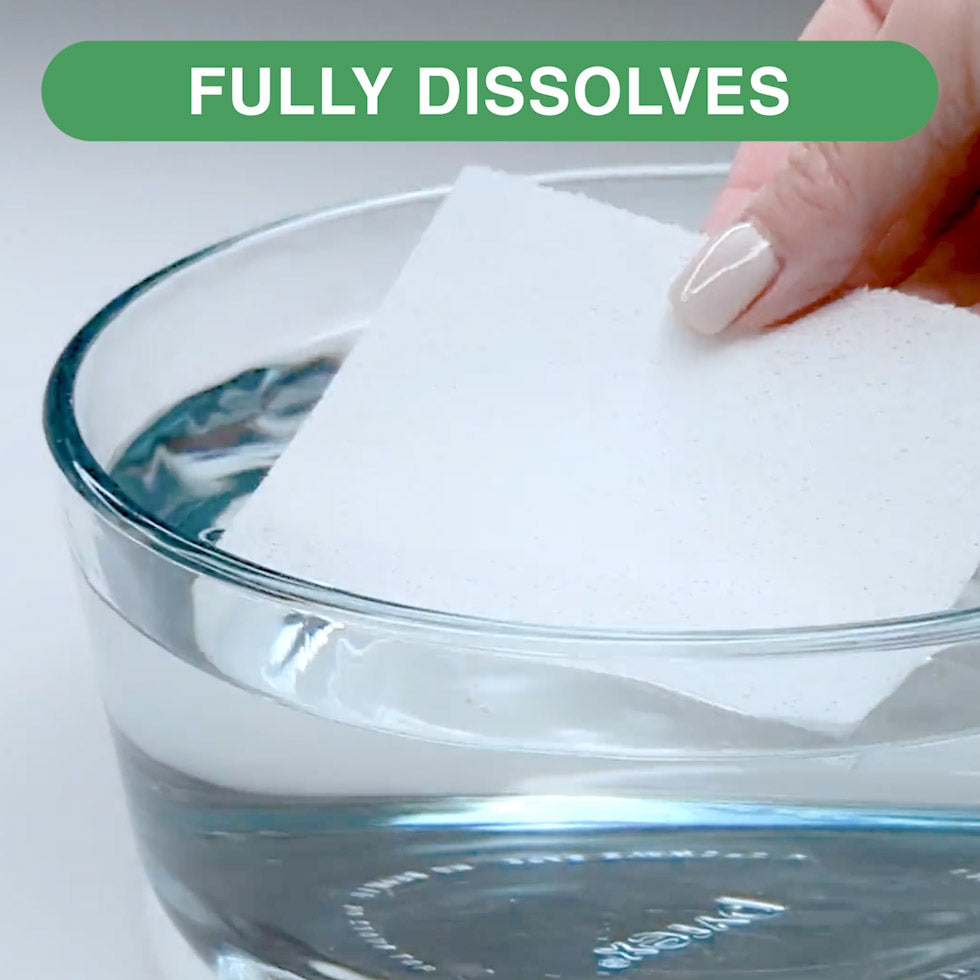 Eco-Friendly Laundry Leaf Detergent Sheets – 60 Loads – Also Green